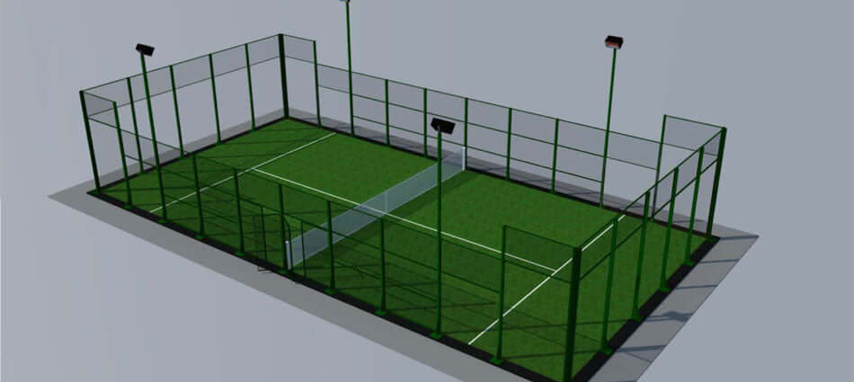 Types of paddle tennis courts for you
