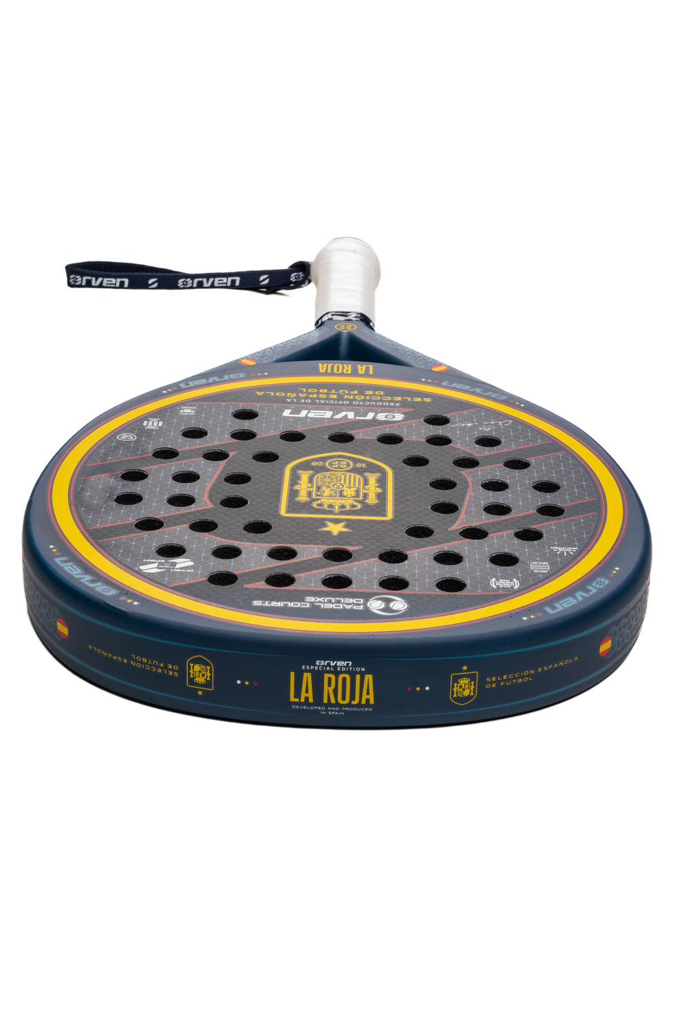Orven Spanish Soccer Team Padel Racket - Blue